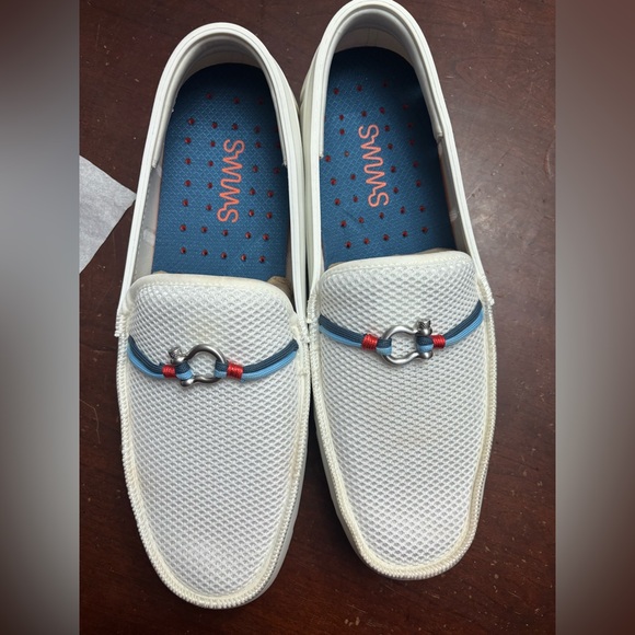 Swims | Shoes | Mens Riva Loafers White Swims 2 Slip On Rubber Soles ...